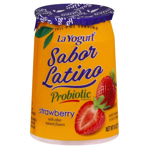 La Yogurt Sabor Latino Yogurt, Lowfat, Strawberry | Publix Super Markets