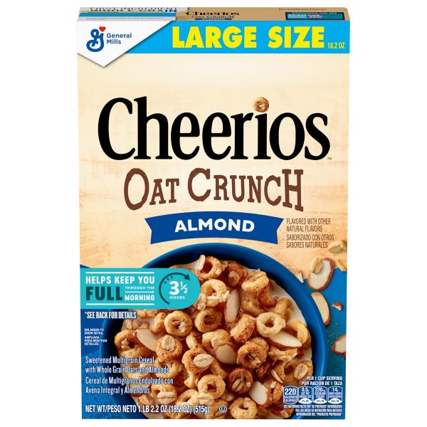 Cheerios Oat Crunch Almond Cereal | Publix Super Markets