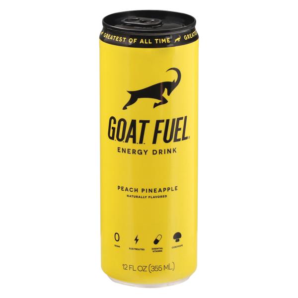 G.O.A.T. Fuel Energy Drink, Peach Pineapple | Publix Super Markets