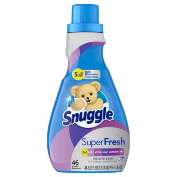 Snuggle Super Fresh Fabric Conditioner, Violet Breeze, 5 in 1 | Publix ...