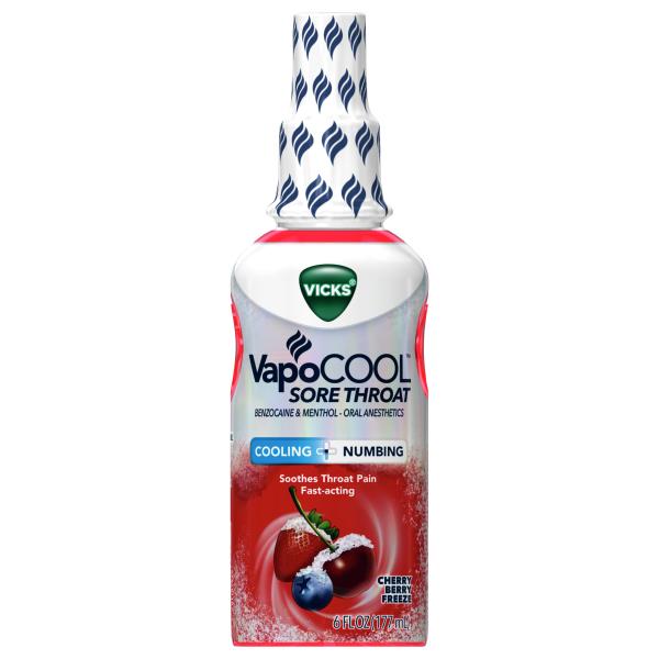 Vicks VapoCool Sore Throat, Cherry Berry Freeze | Publix Super Markets