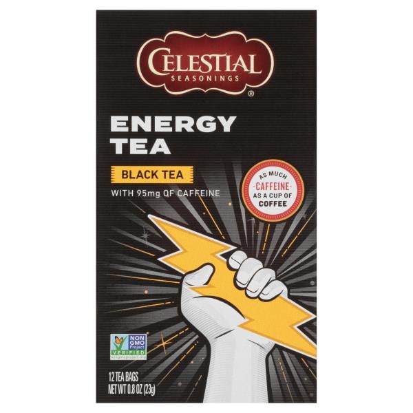 Celestial Seasonings Black Tea, Energy, Tea Bags | Publix Super Markets