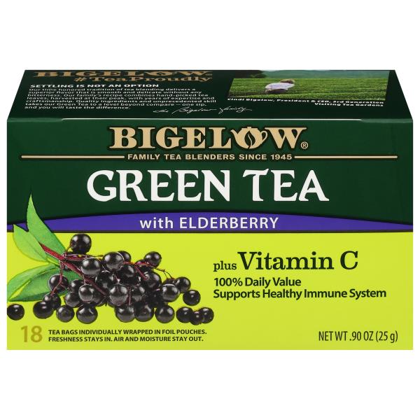 Bigelow Green Tea, Vitamin C, Tea Bags | Publix Super Markets