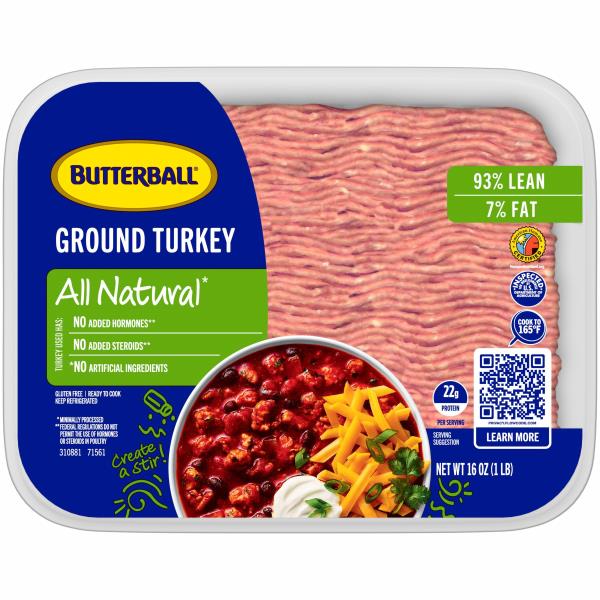 Butterball All Natural Ground Turkey | Publix Super Markets