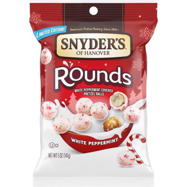 Snyder's of Hanover® White Peppermint Pretzel Rounds | Publix Super Markets
