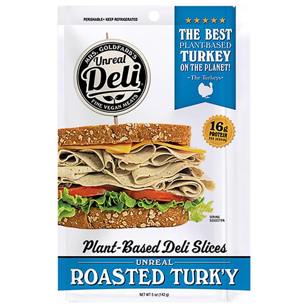 Unreal Deli Deli Slices, Premium, Plant-Based, Roasted Turk'y | Publix ...
