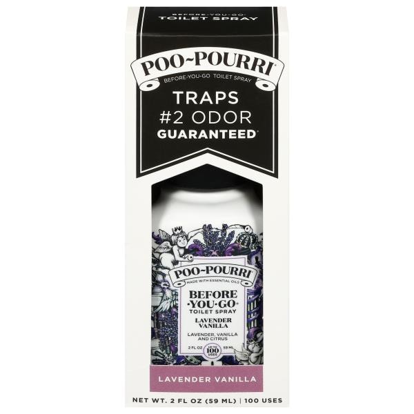 Poo-Pourri Toilet Spray, Before-You-Go, Lavender Vanilla | Publix Super ...