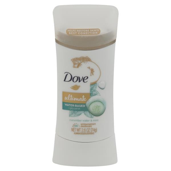 Dove Ultimate Antiperspirant Deodorant, Cucumber Water & Mint | Publix ...