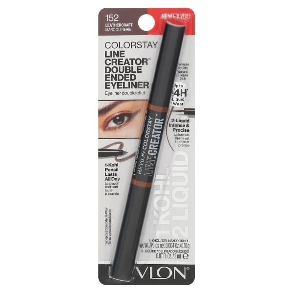 ColorStay Line Creator Eyeliner, Double Ended, 152 Leathercraft ...