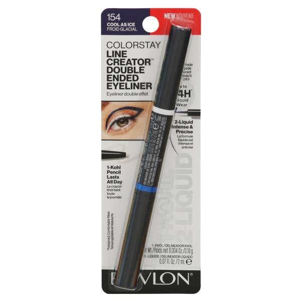 ColorStay Line Creator Eyeliner, Double Ended, 154 Cool As Ice | Publix ...