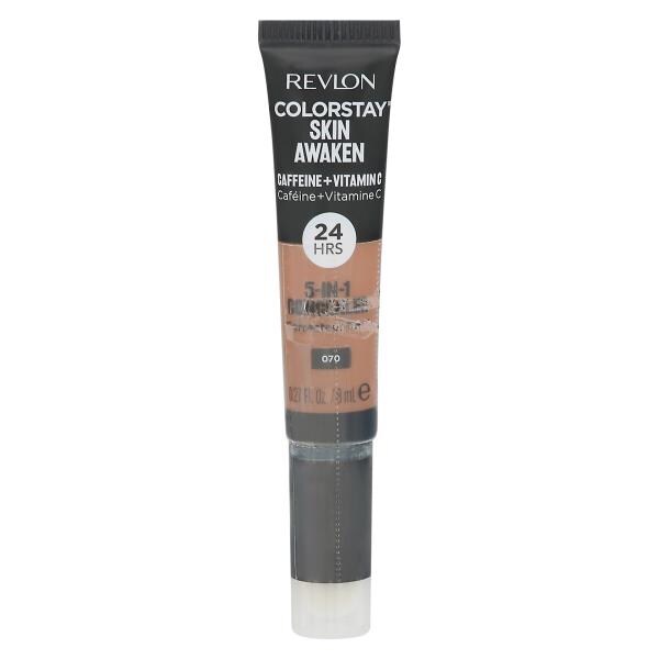 Revlon ColorStay Skin Awaken Concealer, 5-in-1, 070 Nutmeg | Publix ...