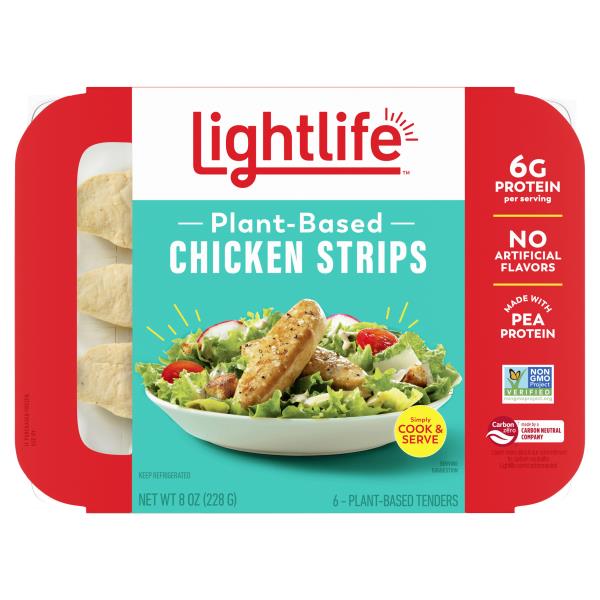 Lightlife Chicken Strips, Plant-Based | Publix Super Markets