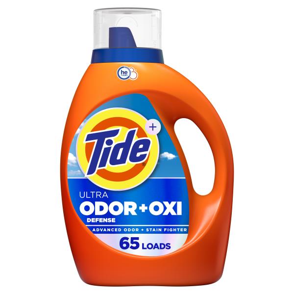 Tide Detergent, Odor + Oxi Defense, Ultra | Publix Super Markets