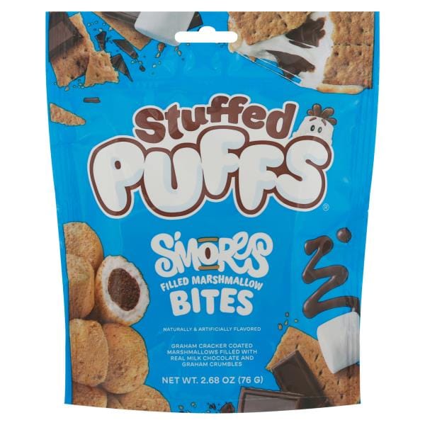 Stuffed Puffs Big Bites Filled Marshmallows, S'mores | Publix Super Markets