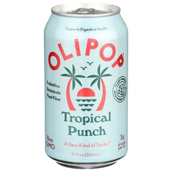 Olipop Sparkling Tonic, Tropical Punch | Publix Super Markets
