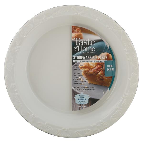 Taste of Home Pie Plate, Stoneware, 9-Inch | Publix Super Markets