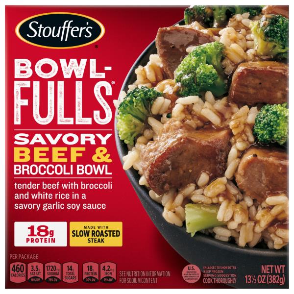 Stouffer's Bowl-Fulls Beef & Broccoli, Savory | Publix Super Markets