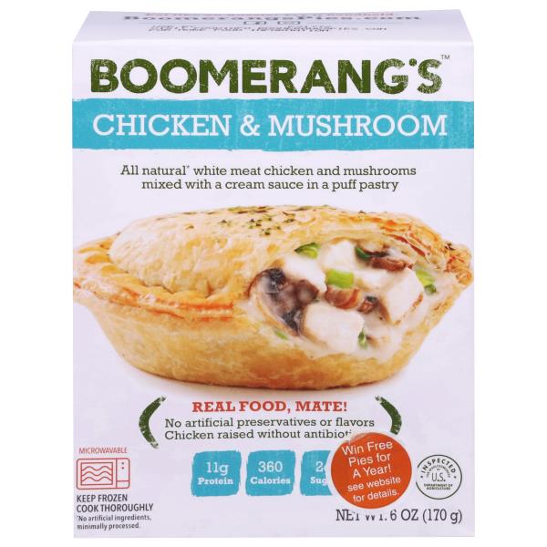 Boomerang's Pastry, Chicken & Mushroom | Publix Super Markets