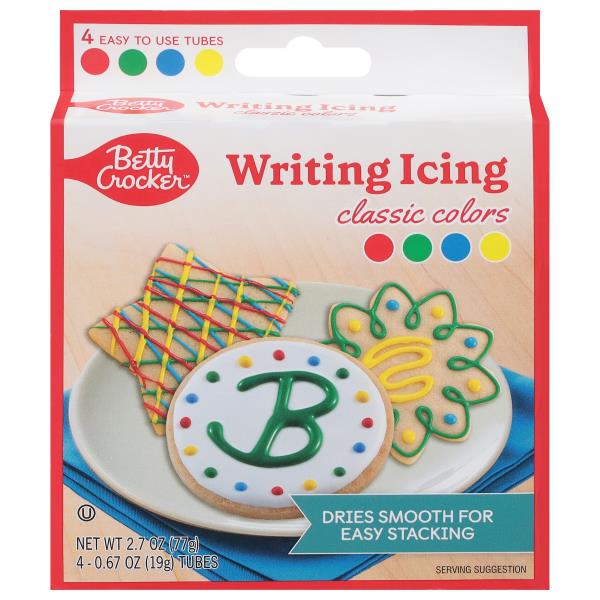 Betty Crocker Writing Icing, Classic Colors | Publix Super Markets