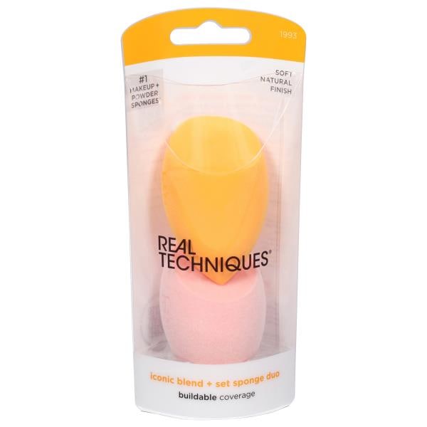 Real Techniques Iconic Blend + Set Sponge Duo | Publix Super Markets