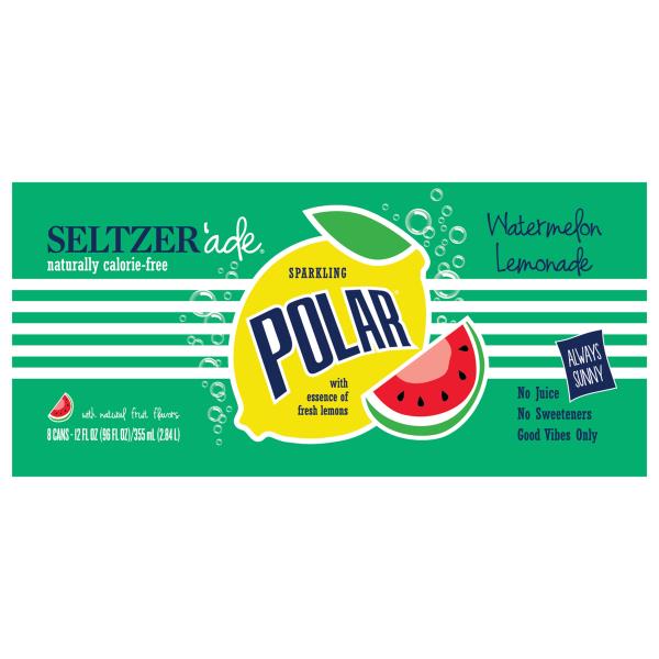 Polar Seltzer'Ade, Watermelon Lemonade | Publix Super Markets
