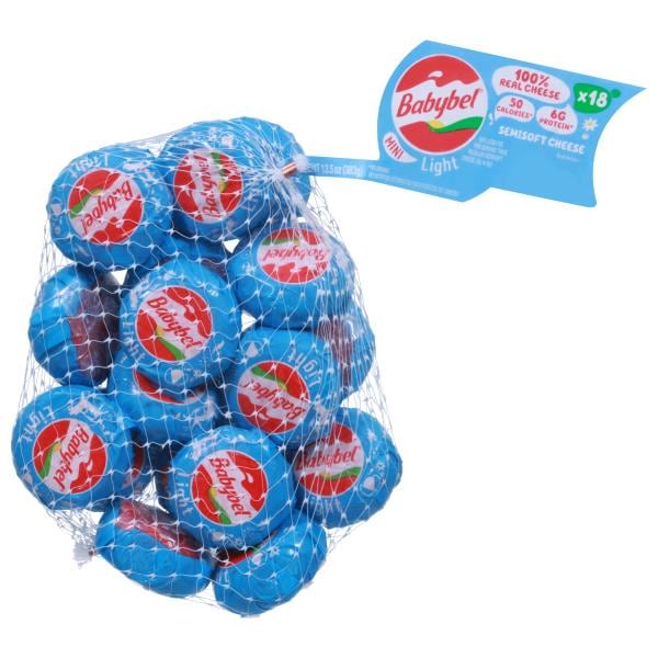 Babybel Cheese, Semisoft, Light, Mini | Publix Super Markets