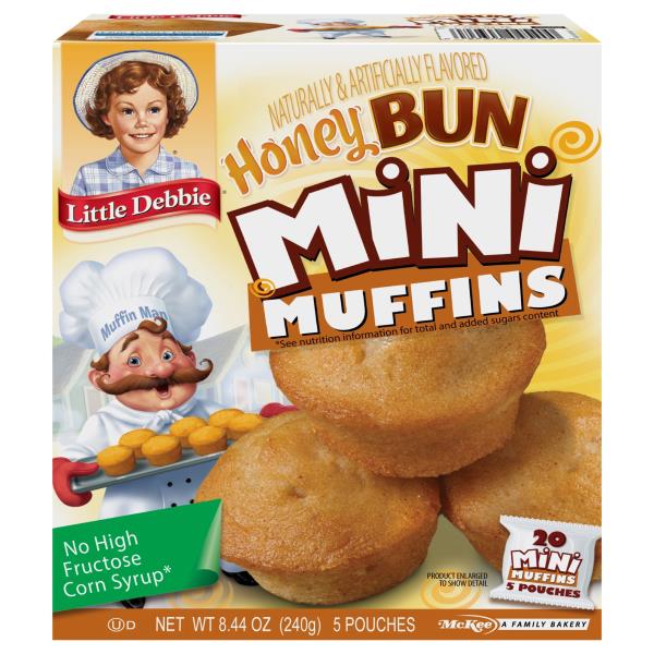 Little Debbie Muffins, Honey Bun, Mini | Publix Super Markets