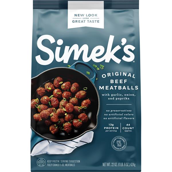 Simek's Meatballs, Beef, Original | Publix Super Markets