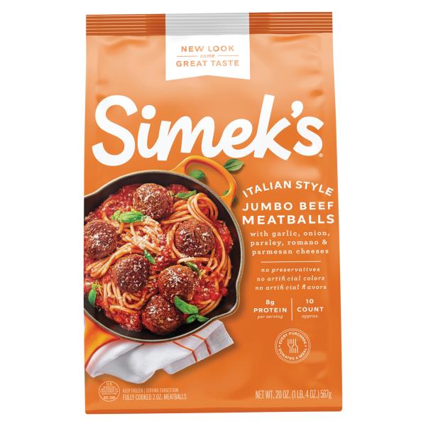 Simek's Meatballs, Jumbo Beef, Italian Style | Publix Super Markets