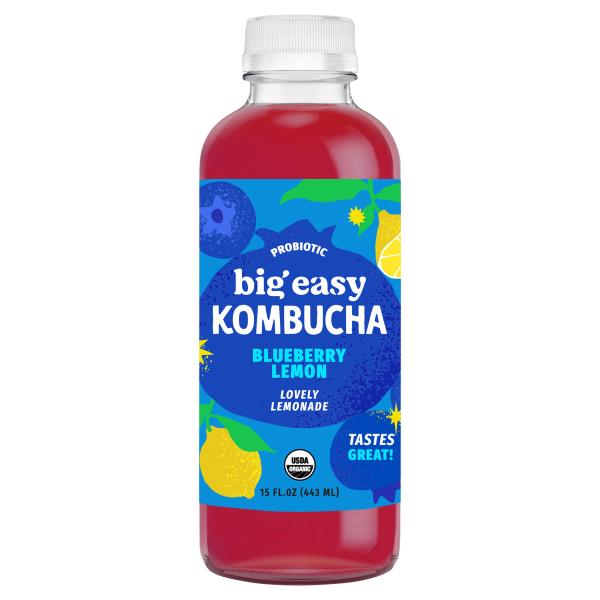 Big Easy Kombucha, Blueberry Lemon | Publix Super Markets
