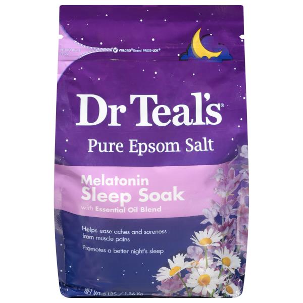 Dr Teal's Sleep Soak Pure Epsom Salt | Publix Super Markets