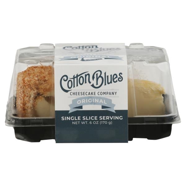 Cotton Blues Cheesecake Company Cheesecake, Original, Single Slice ...