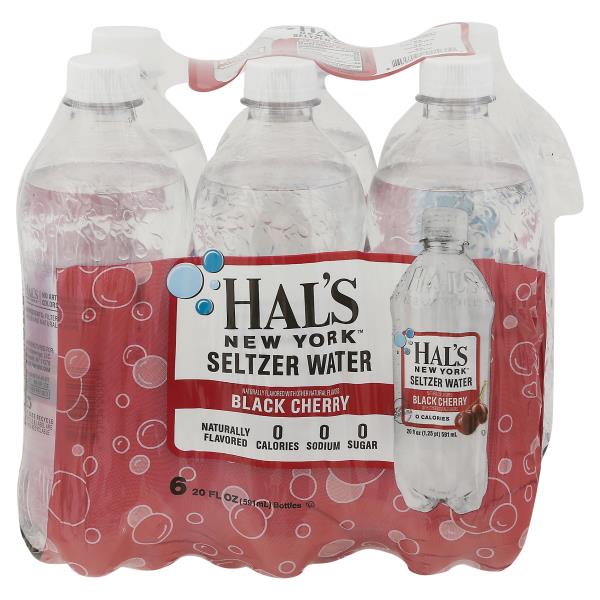 Hal's New York Seltzer Water, Black Cherry | Publix Super Markets
