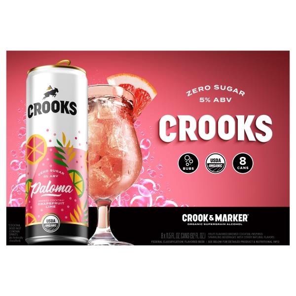 Crook & Marker Paloma, Zero Sugar, Grapefruit Lime | Publix Super Markets