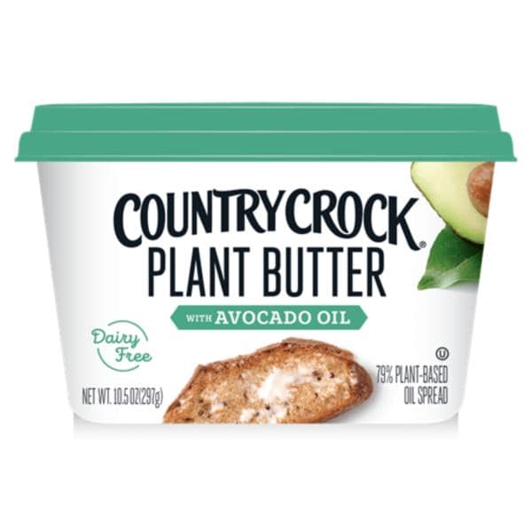 Country Crock Dairy Free Vegan Plant Butter with Avocado Oil Tub ...