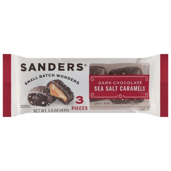 Sanders Sea Salt Caramels, Dark Chocolate | Publix Super Markets