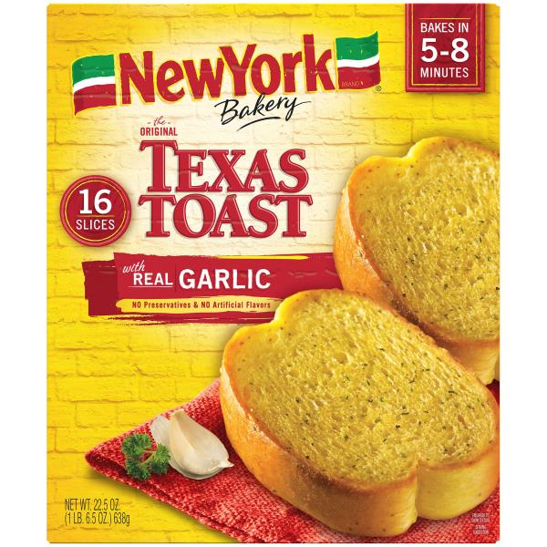 New York Bakery Garlic Toast, Bakery The Original with Real Garlic ...