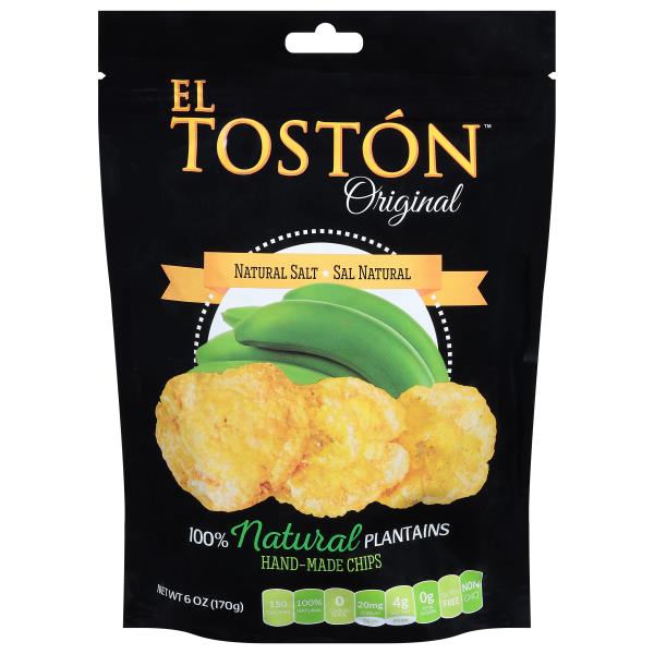 El Toston Plantain Chips, Natural Salt, Original | Publix Super Markets