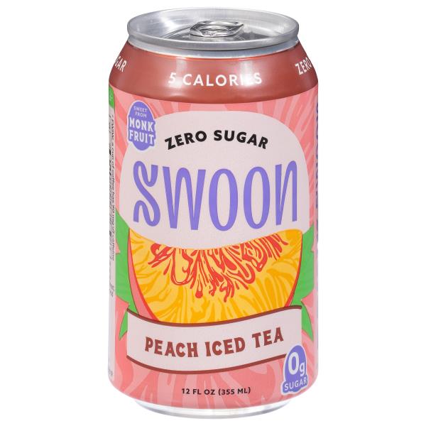 Swoon Iced Tea, Zero Sugar, Peach | Publix Super Markets