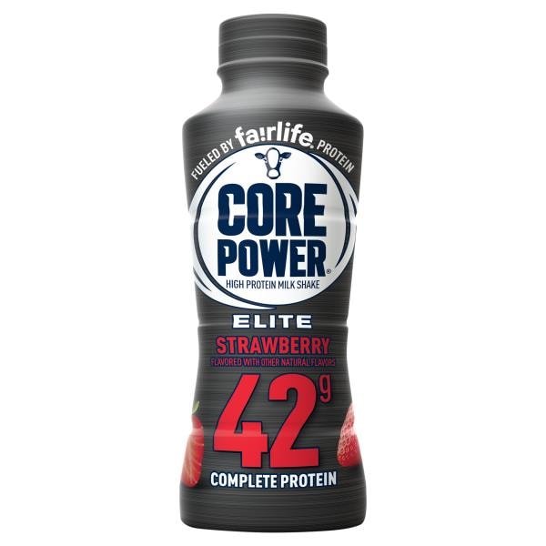 Core Power Elite Milk Shake, High Protein, Strawberry | Publix Super ...