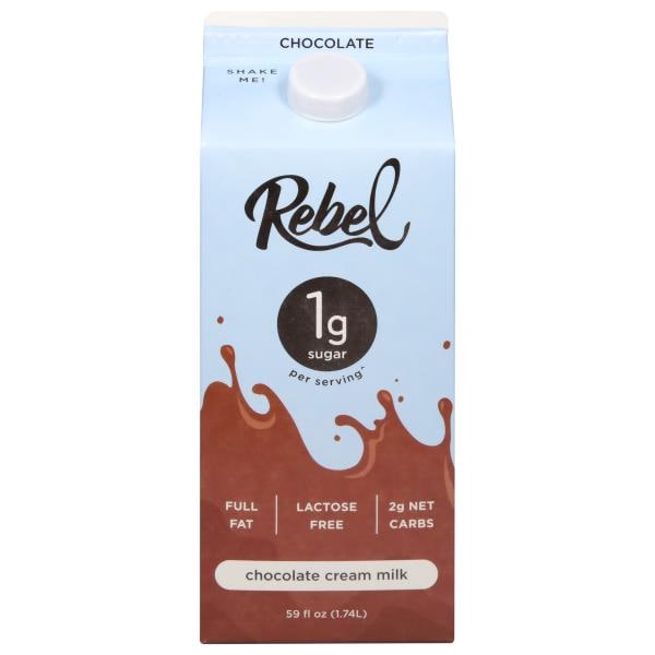 Rebel Cream Milk, Full Fat, Chocolate | Publix Super Markets
