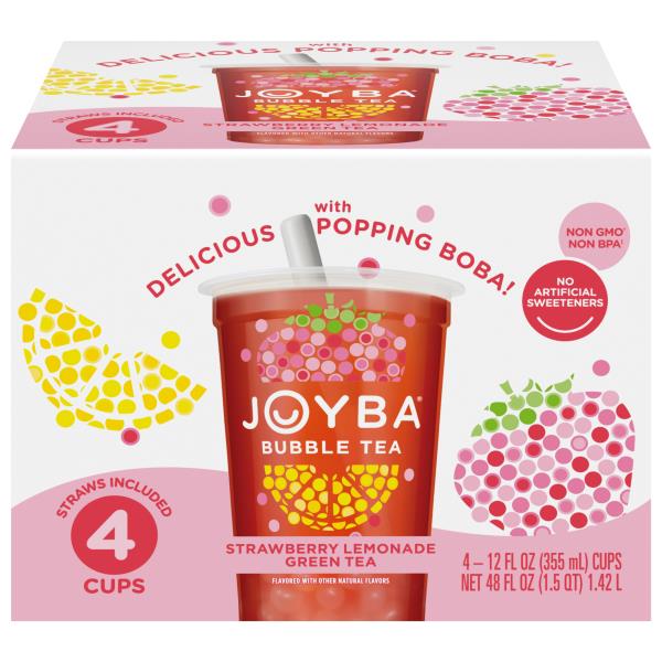 Joyba Bubble Tea, Strawberry Lemonade Green Tea | Publix Super Markets