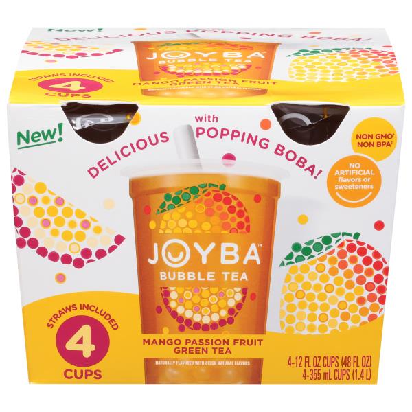 Joyba Bubble Tea, Mango Passion Fruit Green Tea | Publix Super Markets