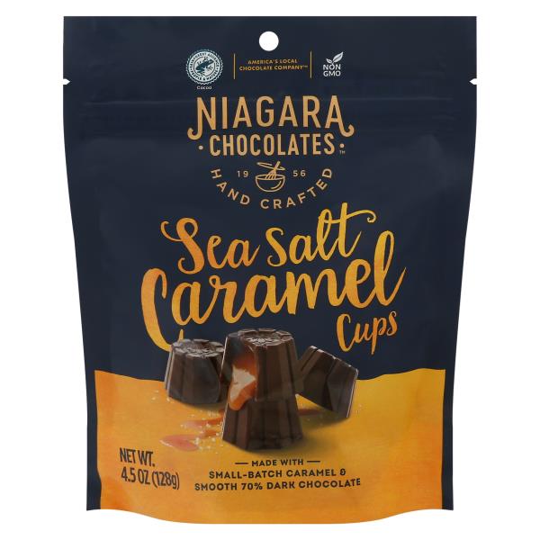 Niagara Chocolates Sea Salt Caramel Cups | Publix Super Markets