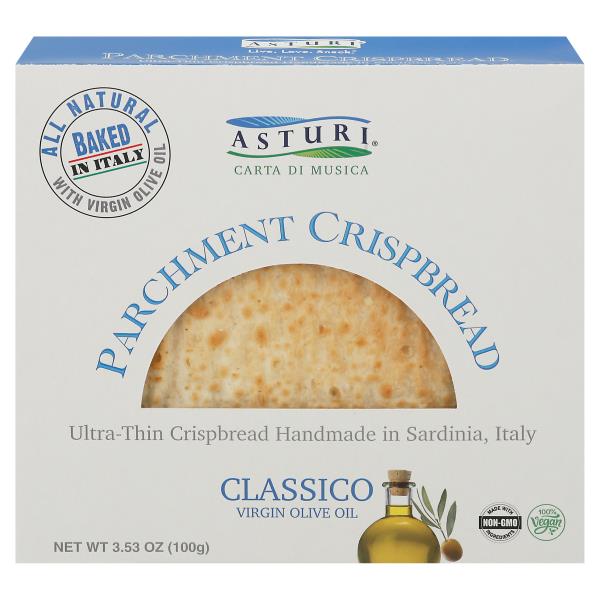 Asturi Crispbread, Parchment, Classico Virgin Olive Oil | Publix Super ...