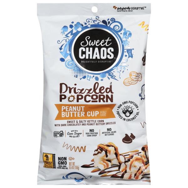 Sweet Chaos Popcorn, Drizzled, Peanut Butter Cup | Publix Super Markets