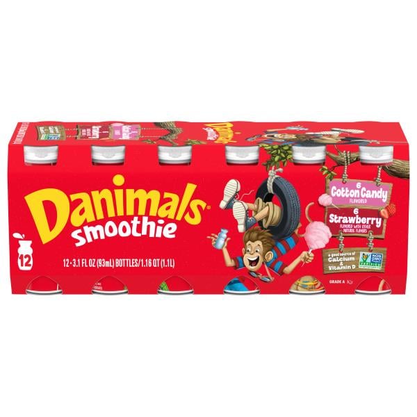 Danimals Cotton Candy/Strawberry Smoothie | Publix Super Markets