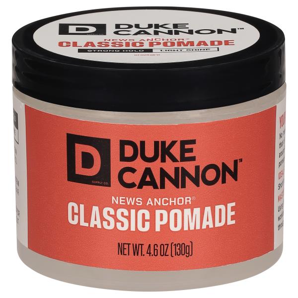 Duke Cannon Supply Co. News Anchor Hair Styling Pomade, Classic Pomade ...