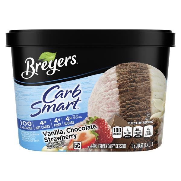 Breyers Carbsmart Vanilla Chocolate Strawberry Publix Super Markets