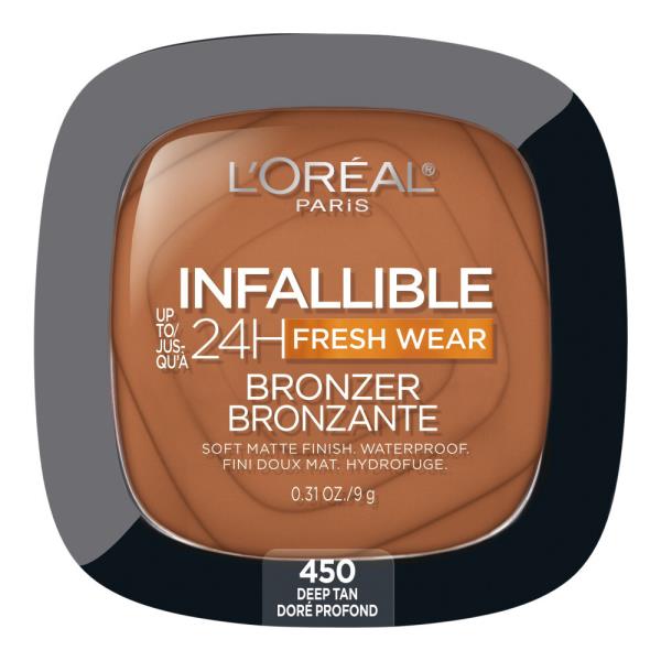 L'Oreal Paris Infallible Up to 24H Fresh Wear Soft Matte Bronzer Deep ...